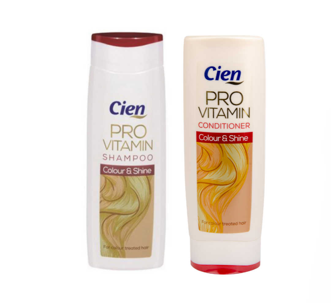 Cien Pro Shampoo & Conditioner ( Colour & Shine ) — Vizolik