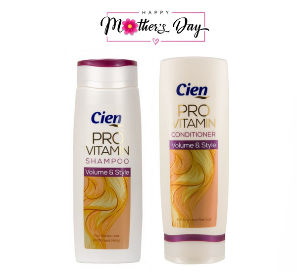 Cien Pro Shampoo & Conditioner ( Volume & Style ) © – Vizolik